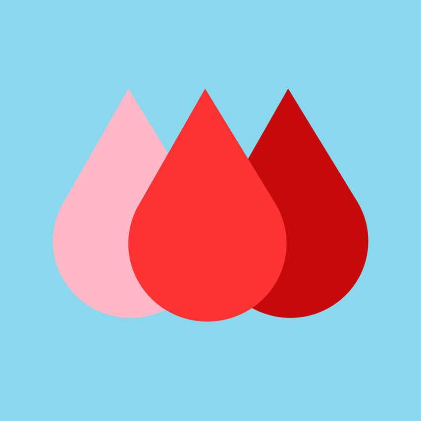 The different period blood colours and what they mean | Moxie