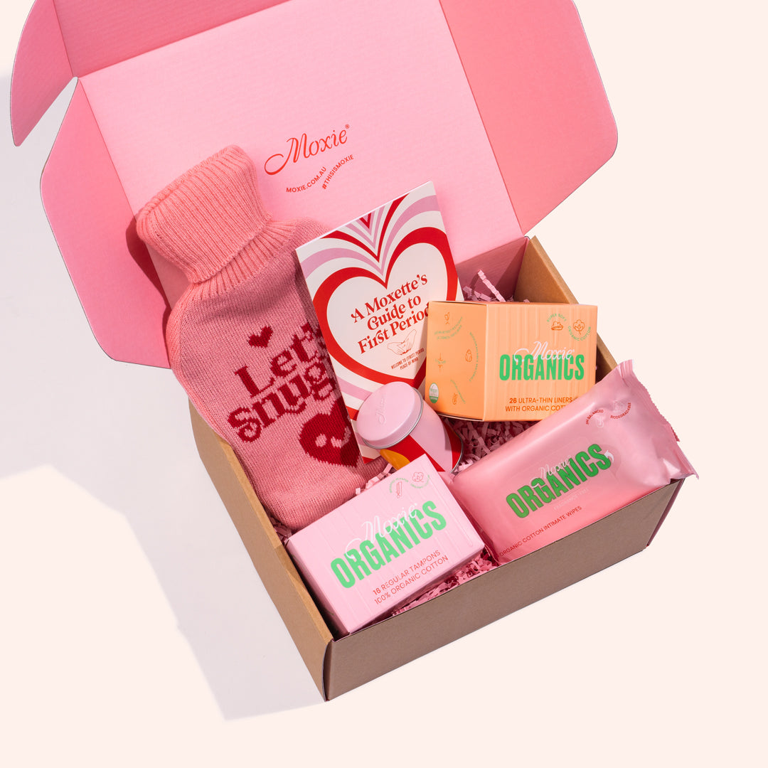 First-time Period Starter Kits - Teen Period Kit | Moxie