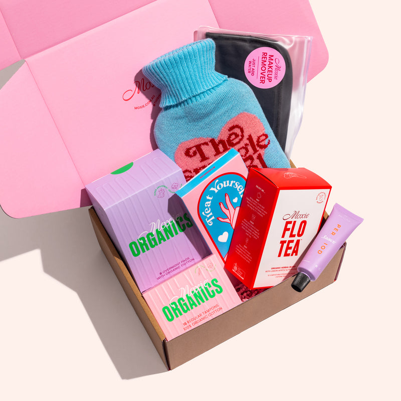 Period care - cups, tampons, pads, liners + more | Moxie– translation ...