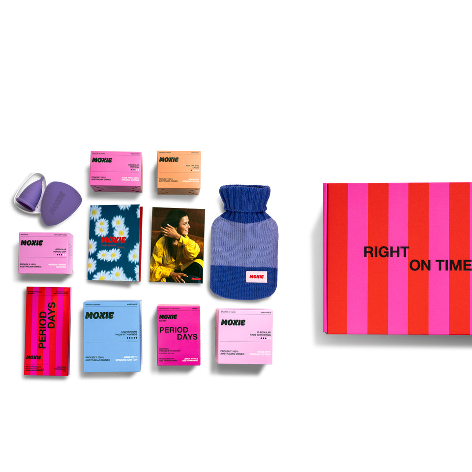 First-time Period Starter Kits - Teen Period Kit | Moxie