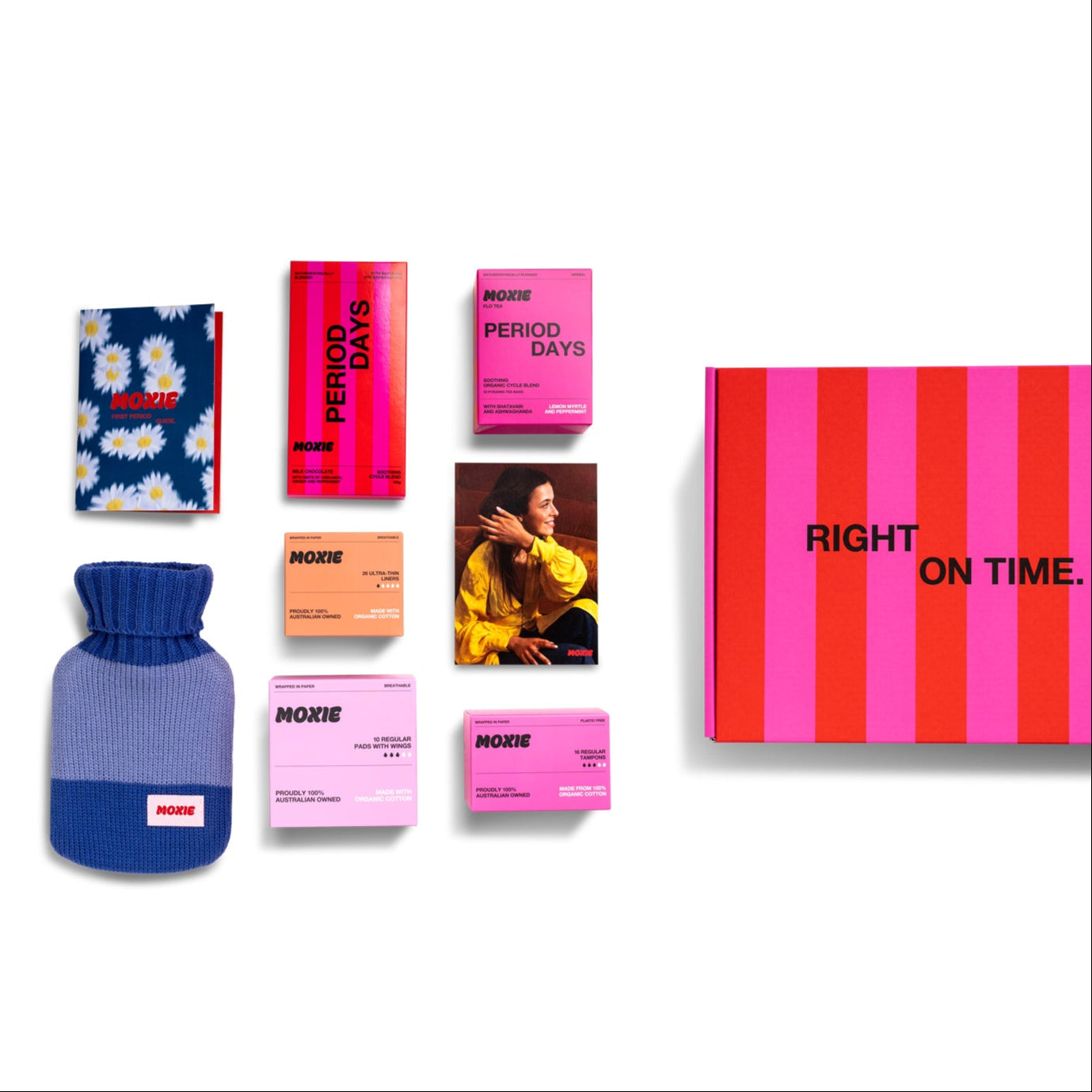 First-time Period Starter Kits - Teen Period Kit | Moxie